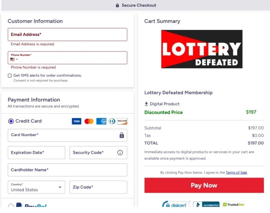 Lottery Defeated - Lottery Defeated